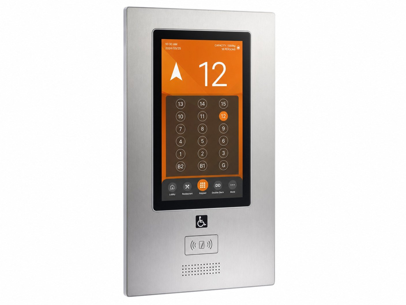 Touch COP Touchscreen Elevator Panel | Zhuye